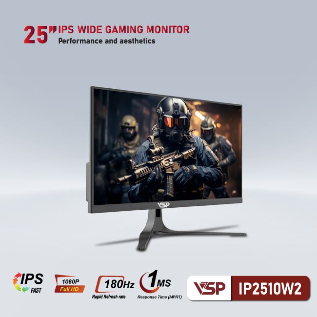 Màn hình VSP IP2510W2 25" IPS 180Hz